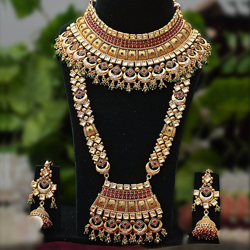 Bridal Jewelry Sets Online | Mannat Glintara Collection